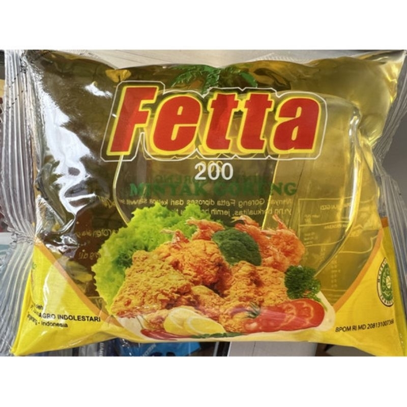 Jual MINYAK GORENG FETTA 200ML | Shopee Indonesia