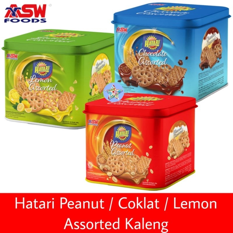 Jual ASW Hatari Kacang Lemon Coklat Kaleng | Shopee Indonesia