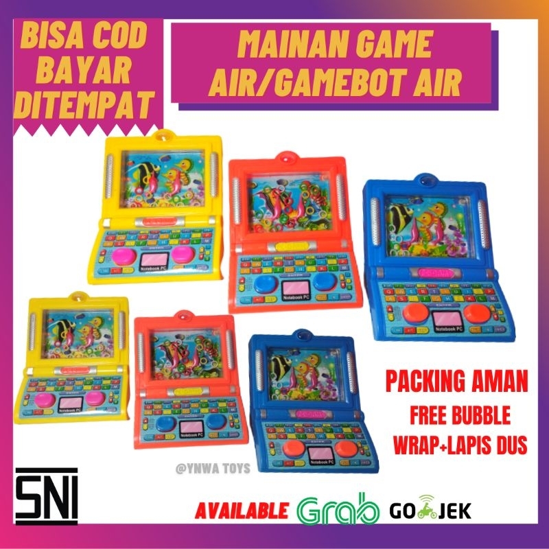 Jual MAINAN ANAK PERMAINAN GAME AIR GEMEBOT AIR / GAMEBOT AIR / WATER ...