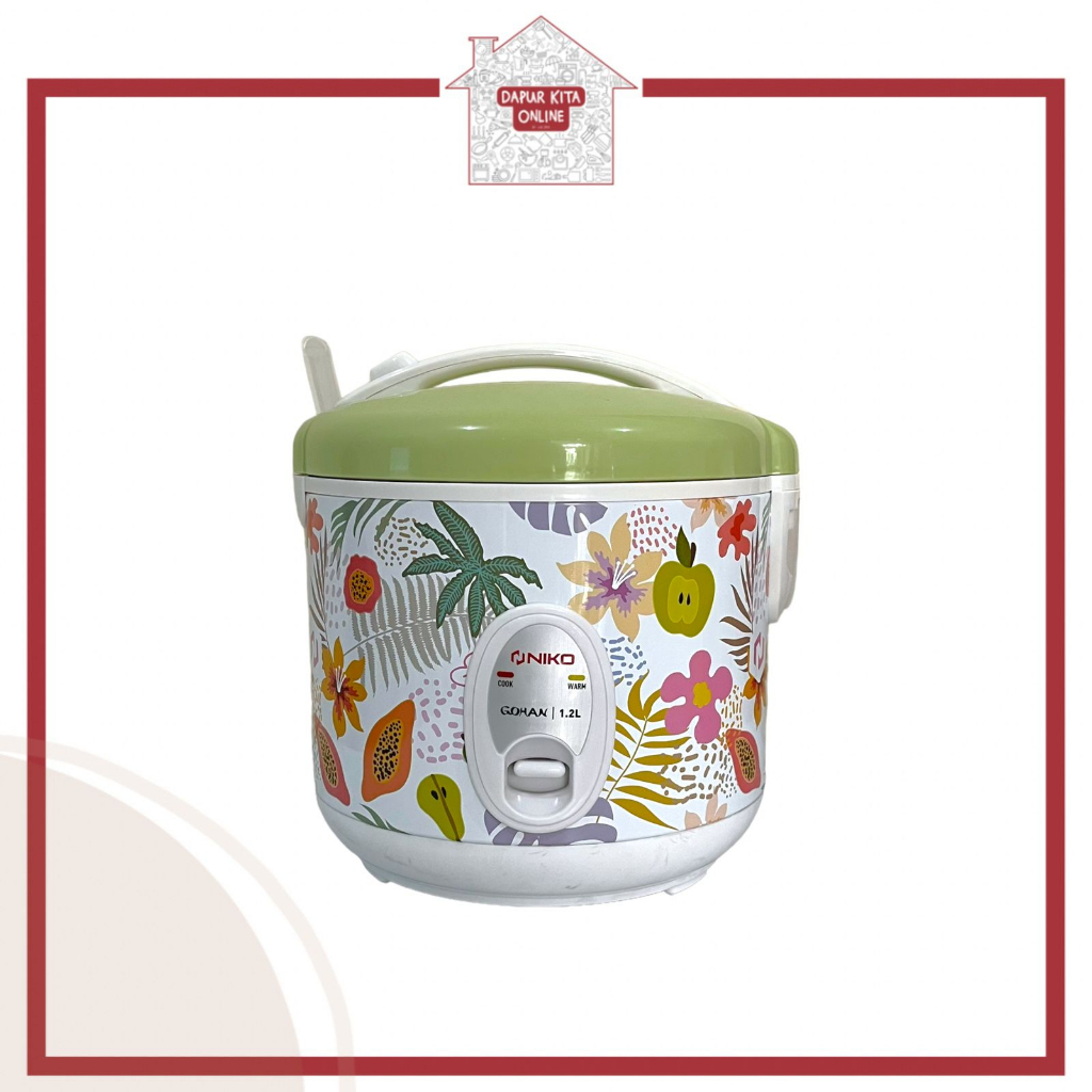 Jual Rice Cooker Gohan 1.2L 3IN1 Tropical Niko / Penanak Nasi Niko ...