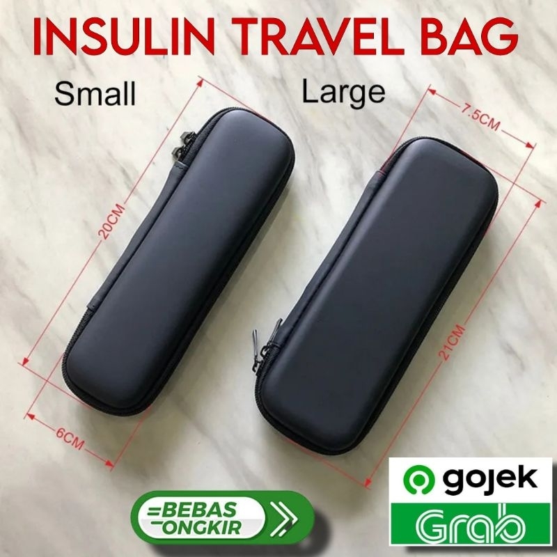Jual Hard Case Tas Bag Insulin Insulated Portable Bag Case Travel | Shopee Indonesia