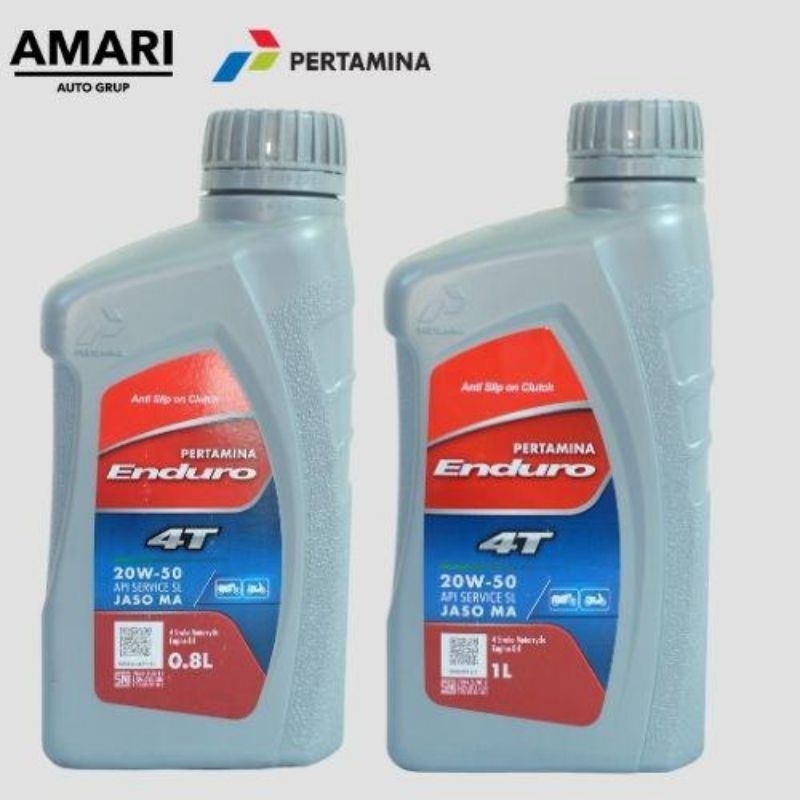 Jual Pertamina | Oli Motor Enduro 4T SAE 20W-50 0.8 Ltr | Shopee Indonesia
