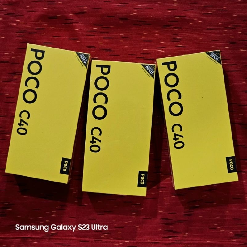 Jual POCO C40 4/64GB GARANSI RESMI BARU SEGEL (BNIB) | Shopee Indonesia