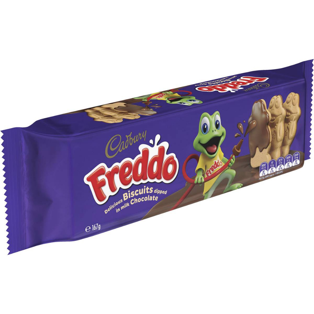 Jual Cadbury Freddo Chocolate Biscuits 167g/Biskuit Freddo Austrlia ...
