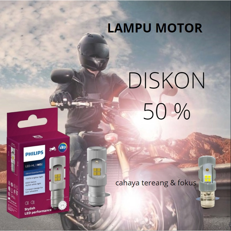 Jual LAMPU LED PHILIPS M5 PNP BEAT ESP BEAT FI AEROX 155 AEROX OLD ADV ...