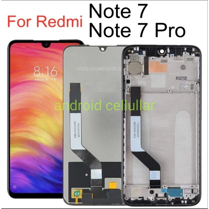 Jual LCD TOUCHSCREEN XIAOMI NOTE 7 / 7 PRO ori FULLSET | Shopee Indonesia