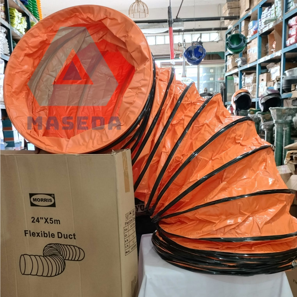 Jual SELANG BLOWER INDUSTRI 24" X 5 METER PORTBALE VENTILATOR FLEXIBLE ...