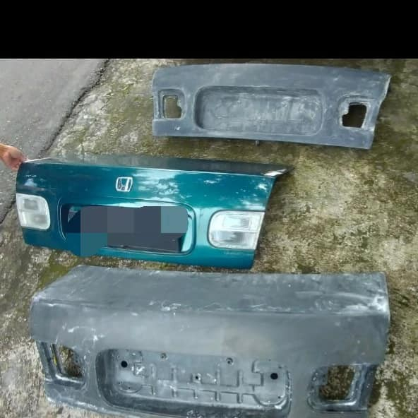 Jual KAP BELAKANG BAGASI BELAKANG HONDA CIVIC GENIO FIBER | Shopee ...