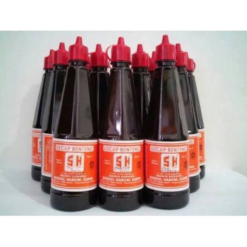 Jual Kecap SH Benteng Halal + BPOM Botol Plastik ukuran 300 ML ASLI ...