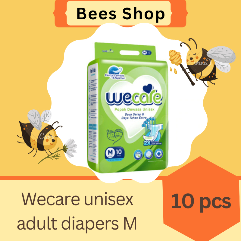 Jual WeCare Adult Diapers M10 | Shopee Indonesia