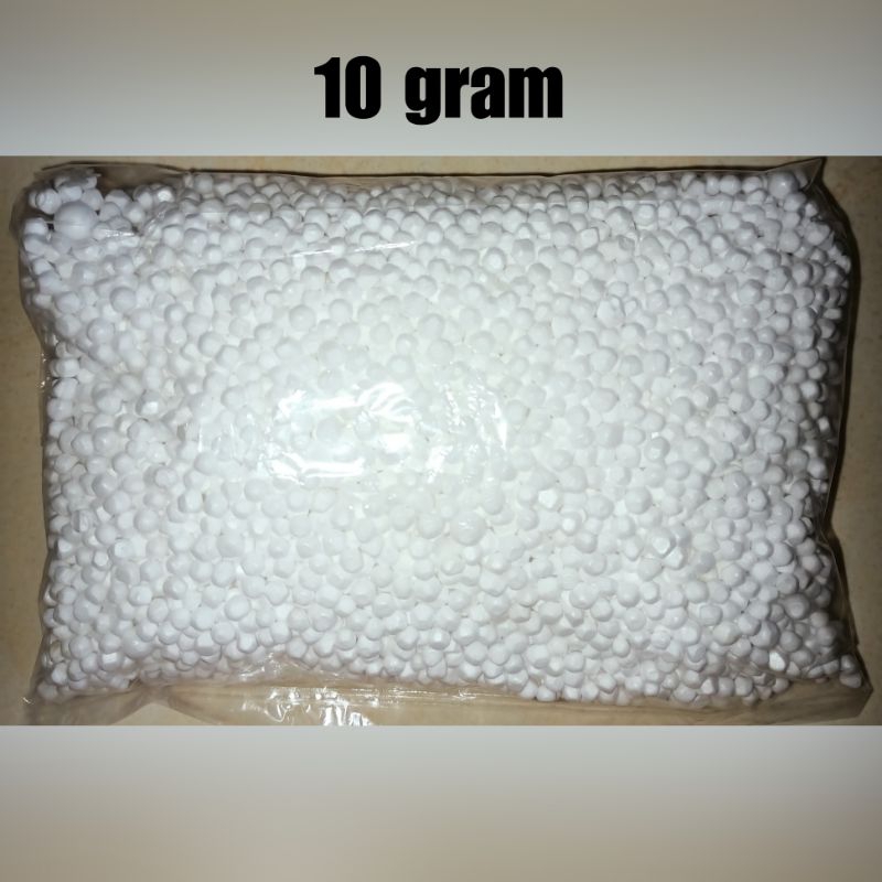 Jual Butiran Gabus Styrofoam/Stirofoam Putih 10 gr 30 gr 50 gr | Shopee ...
