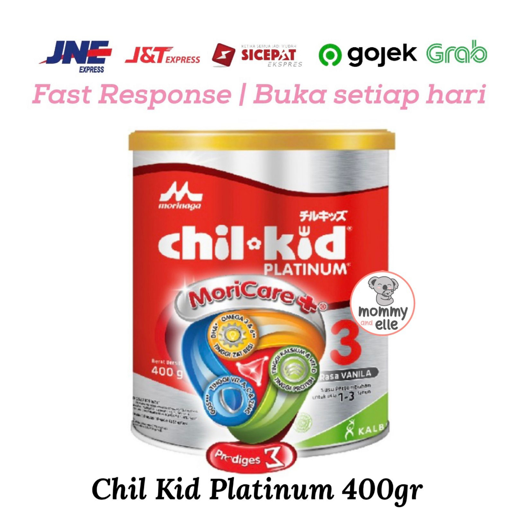 Jual Morinaga Chil Kid Platinum 400gr (Susu formula anak chilkid ...