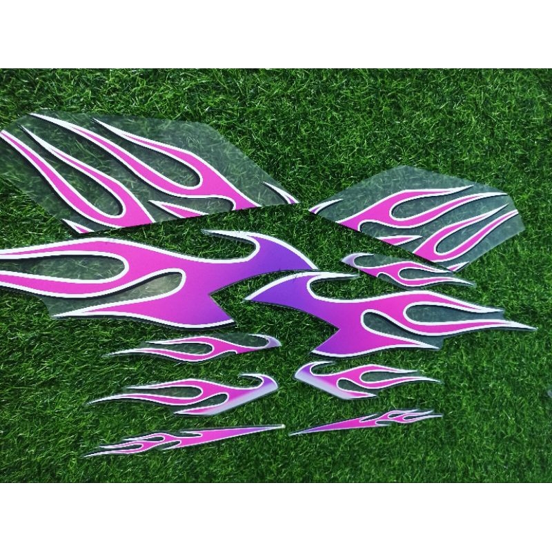 Jual striping sticker transparan variasi beat new deluxe 2020 2021 2022 ...