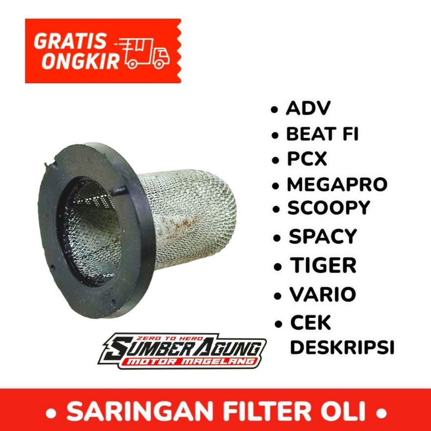 Jual FILTER SARINGAN PEMBUANGAN OLI VARIO BEAT SCOOPY PCX TIGER MEGAPRO ...