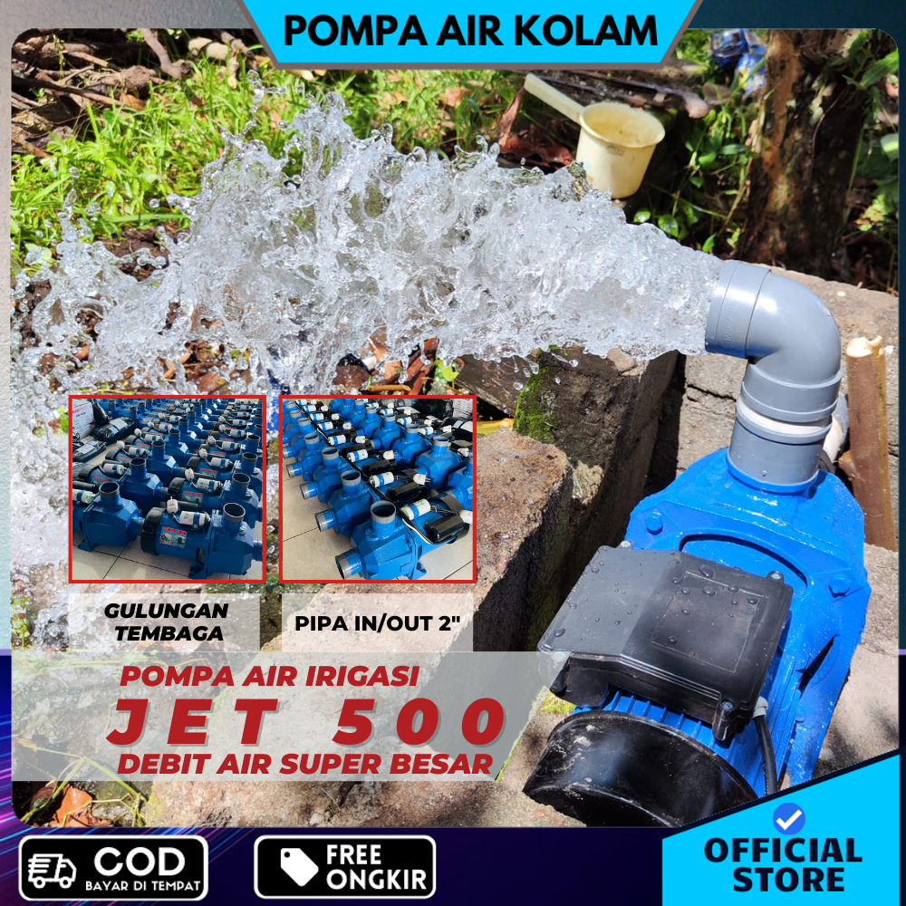 Jual Pompa modif JET 500 pompa air irigasi 2 inch kualitas TERBAIK ...