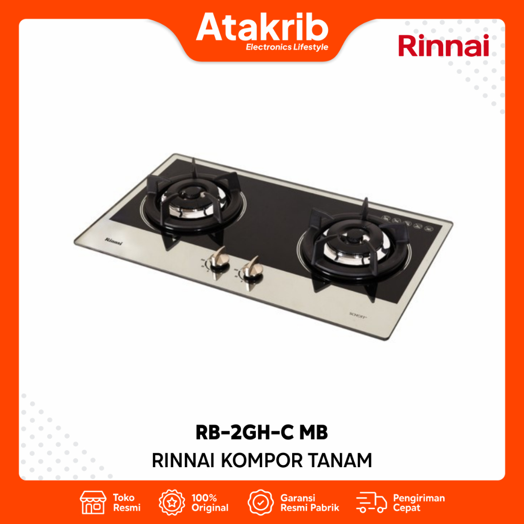 Jual RINNAI KOMPOR TANAM RB-2GH-C MB 2 TUNGKU | Shopee Indonesia