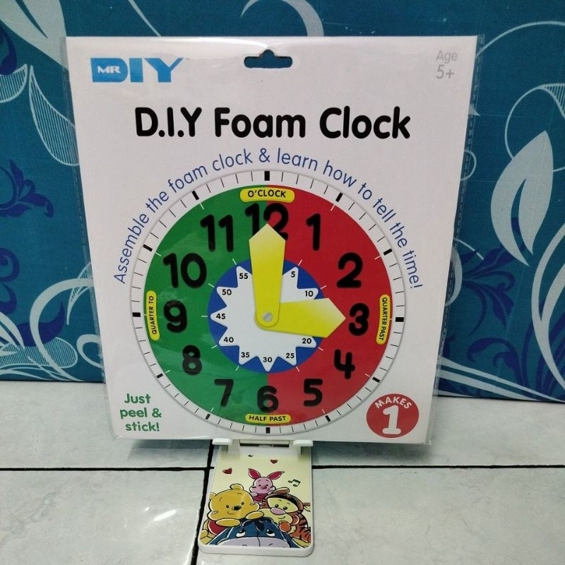Jual mr diy - diy foam clock | Shopee Indonesia
