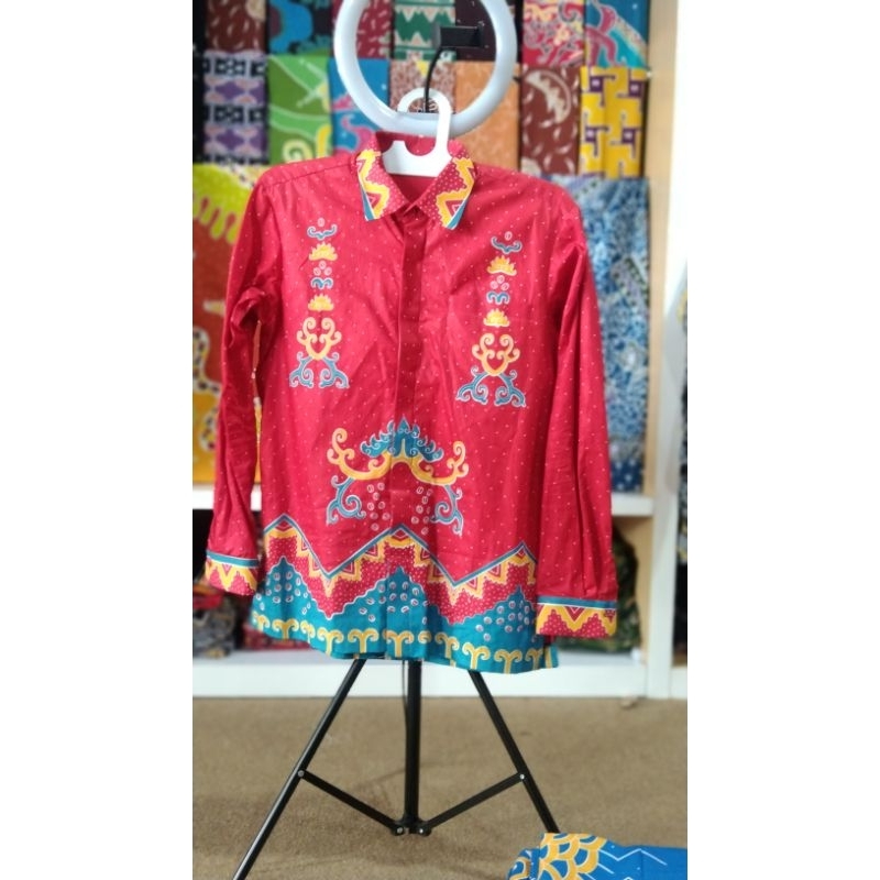 Jual BATIK LAMPUNG / Motif Mahkota Siger (Merah) | Shopee Indonesia Jual BATIK LAMPUNG / Motif Mahkota Siger (Merah) | Shopee Indonesia