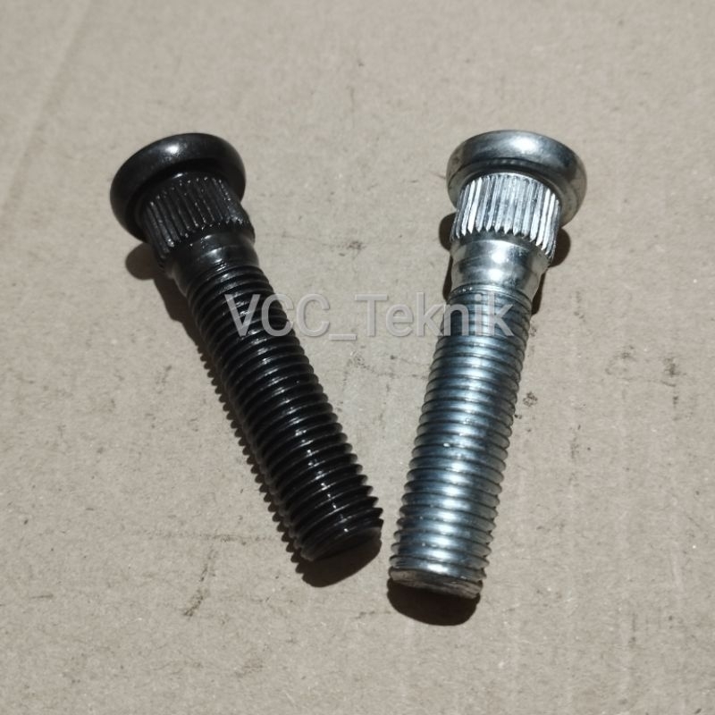 Jual Baut roda 12x1.5 panjang 6cm (tanpa mur) | Shopee Indonesia