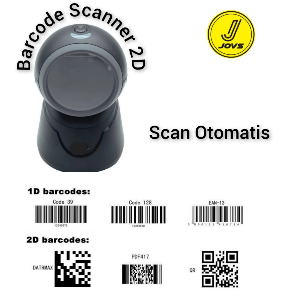 Jual Barcode Scanner 2D OMNI Scanner Barcode duduk | Shopee Indonesia