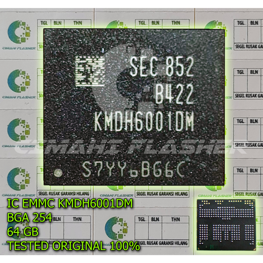 Jual IC EMMC KMDH 64GB ( KMDH6001DM ) BGA 254 | Shopee Indonesia