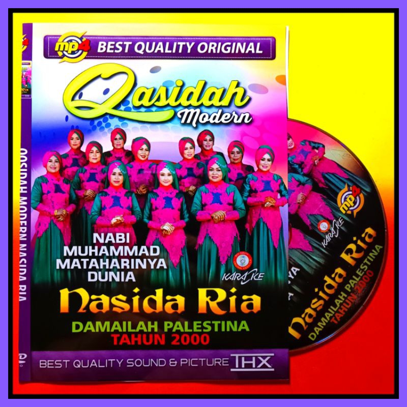 Jual KASET MP5 VIDEO MUSIK 97 LAGU ISLAMI QASIDAH MODERN NASIDA RIA ALBUM PILIHAN TERBARU ...