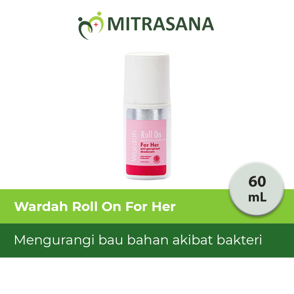 Jual Wardah Roll On For Her 60 ml - Deodoran | Shopee Indonesia
