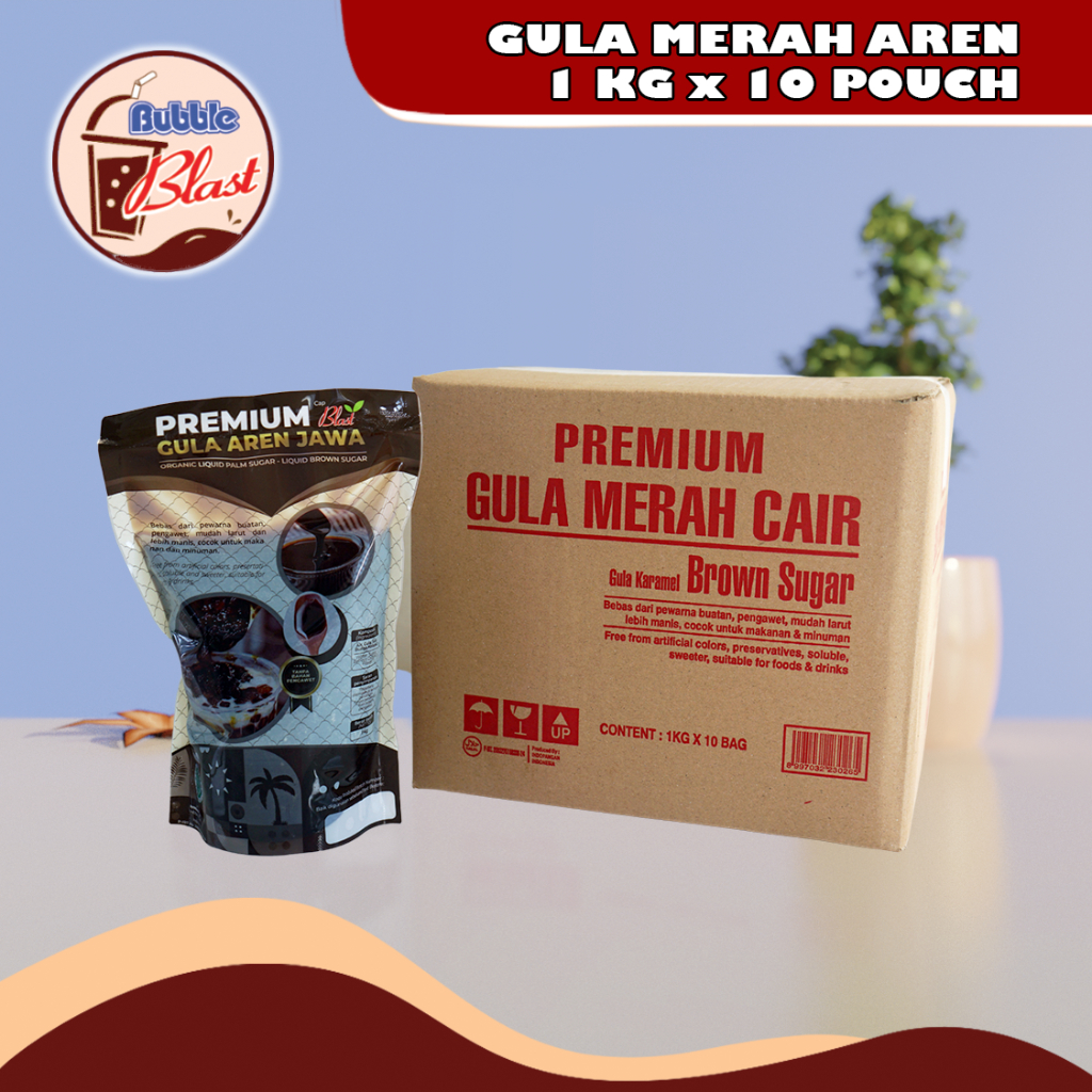 Jual Gula Aren Cair Premium / Gula Jawa Aren Cair 1 Dus isi 10 Pouch ...