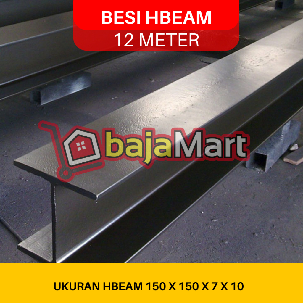 Jual Besi H Beam 150 150x7x10 12 Meter | Shopee Indonesia