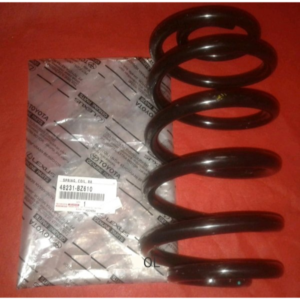 Jual coil spring per keong belakang grand new avanza original 48231 ...