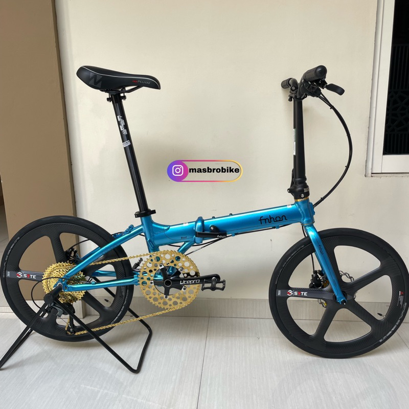 Jual fnhon blast carbon 20 plus 22 inc discbrake sepeda lipat fnhon ...