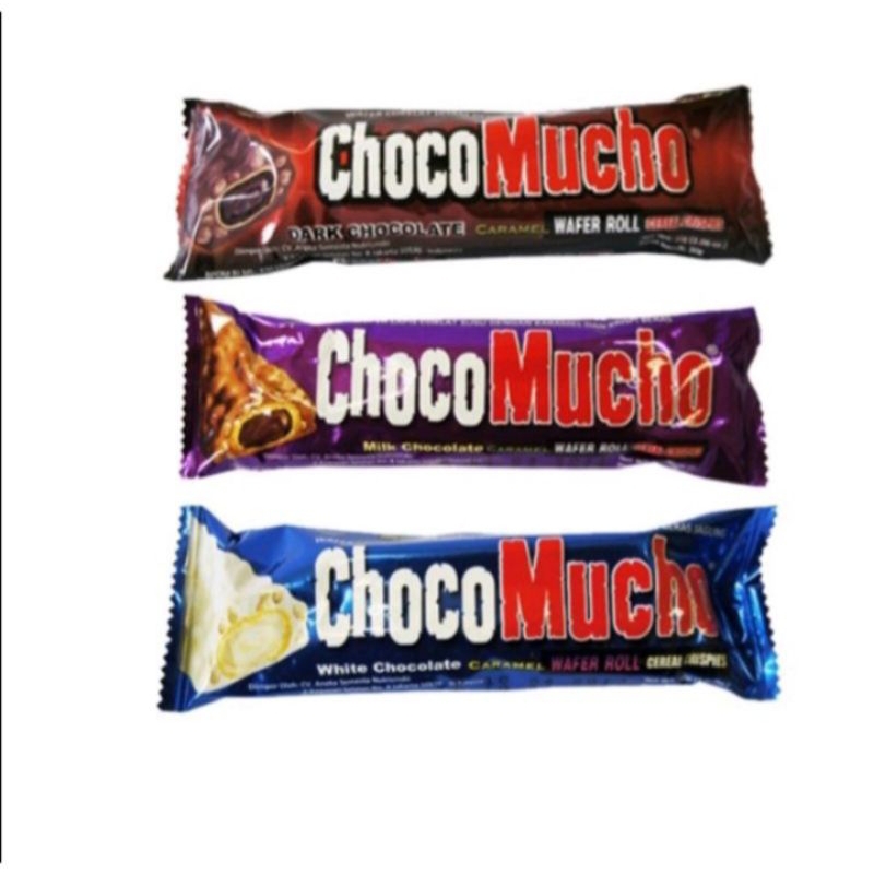 Jual CHOCO MUCHO WAFER ROLL 30 GRAM 1BOX | Shopee Indonesia