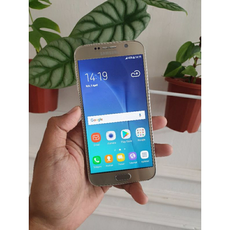 Jual Handphone Hp Samsung Galaxy S6 3/32 Second Seken Bekas Murah ...