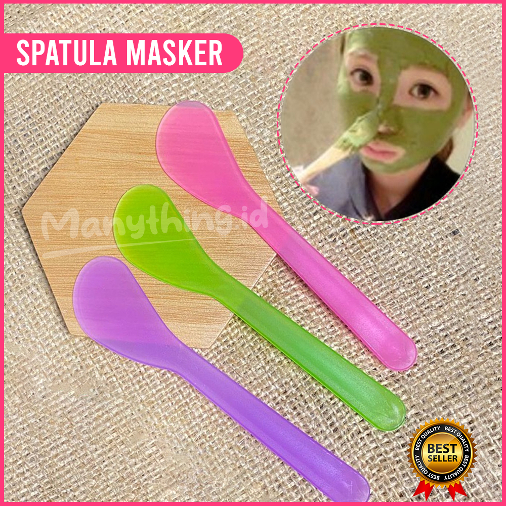 Jual SPATULA MASKER / SPATULA PLASTIK MASKER/ SENDOK SPATULA MASKER ...