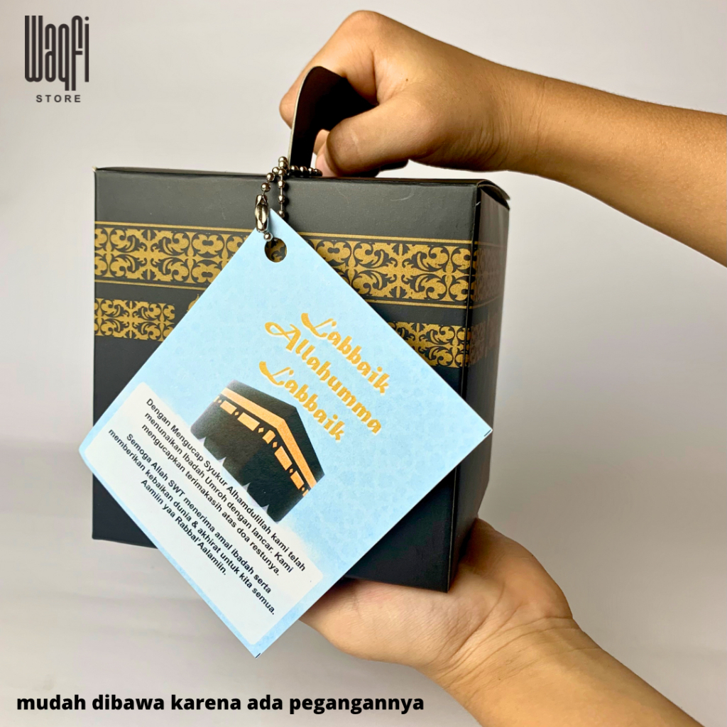 Jual BOX KABAH by Waqfi Store. Kemasan Souvenir Islami Unik, Tidak ...