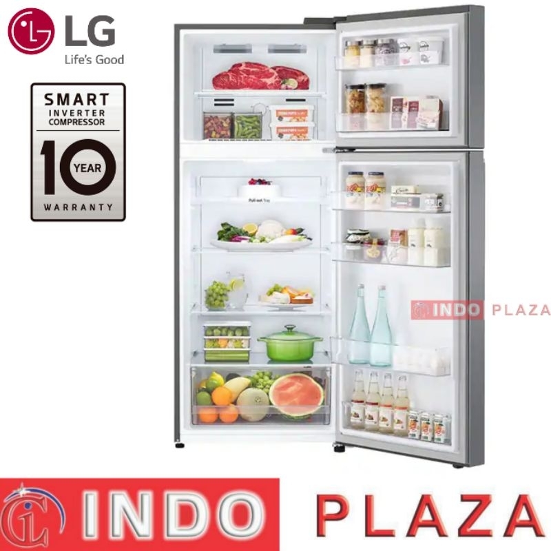 Jual KULKAS LG 2 PINTU SMART INVERTER GN-B312 / 332 / 372 / 392PQMB | Shopee Indonesia