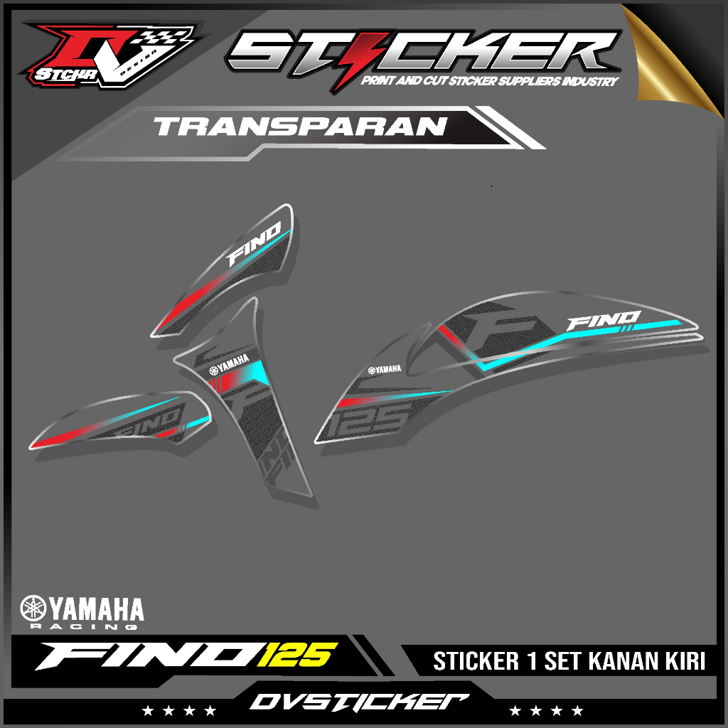 Jual Striping Bahan Transparan Fino 125-Stiker fino fi Stickerfino 125 ...