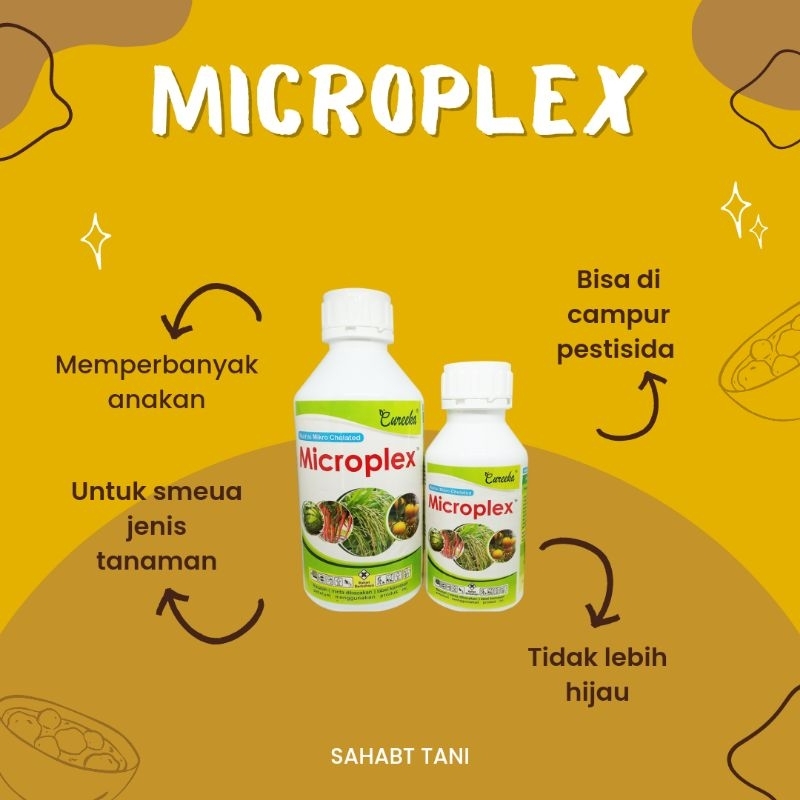 Jual PUPUK DAUN DAN NUTRISI MIKRO CHELATED MICROPLEX 500ml | Shopee Indonesia