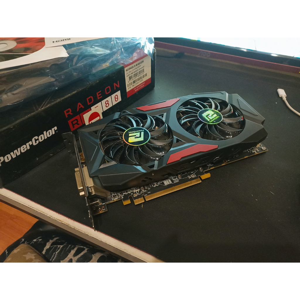 Jual VGA POWERCOLOR RED DRAGON RX 580 8GB DDR5 256BIT | Shopee Indonesia