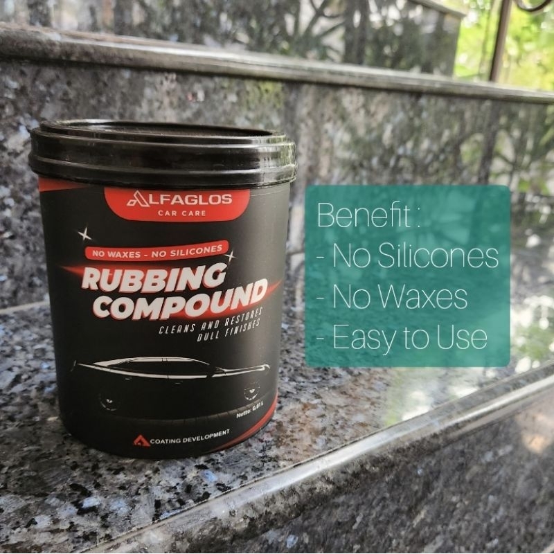 Jual Alf Car Care Rubbing Compound Alfa Rubbing Compound 0,81L/1kg ...