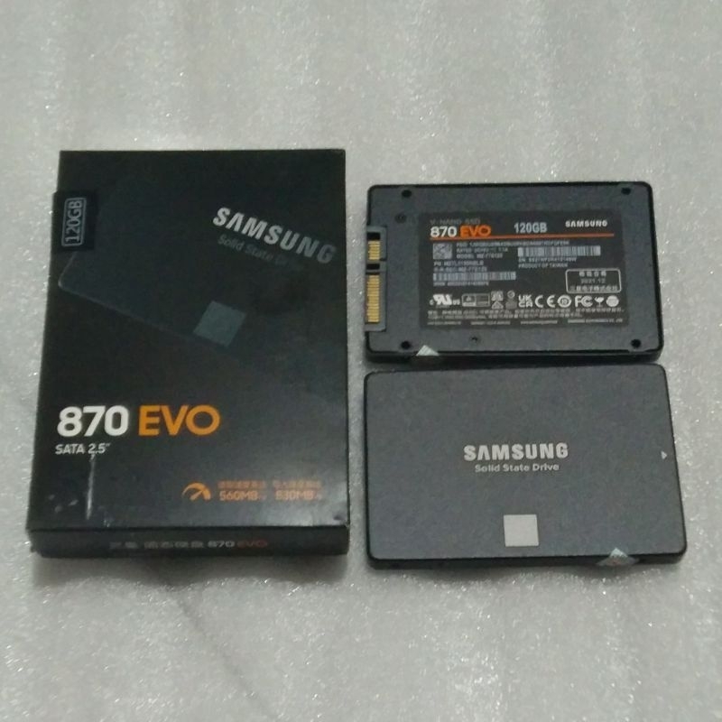 Jual SSD 120GB 250GB 500GB 1TB 2.5 SAMSUNG EVO 870 | Shopee Indonesia
