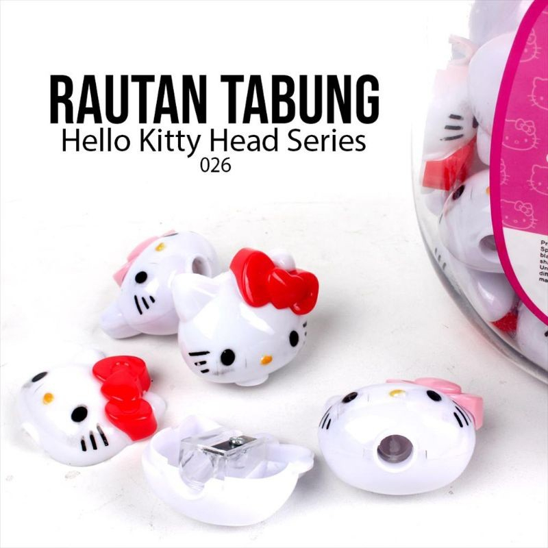 Jual Rautan Hello Kitty Pensil SATUAN Orotan Petelot Bentuk Kucing ...