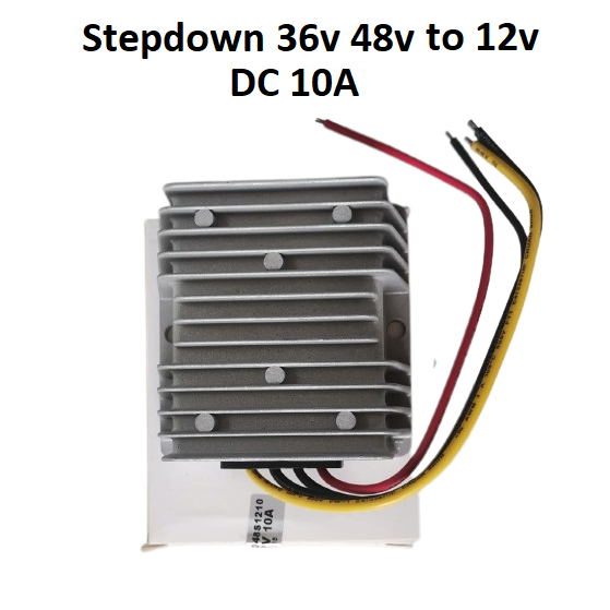 Jual Stepdown Konverter Step Down Voltage 36v 48v to 12v DC 10A 120W ...