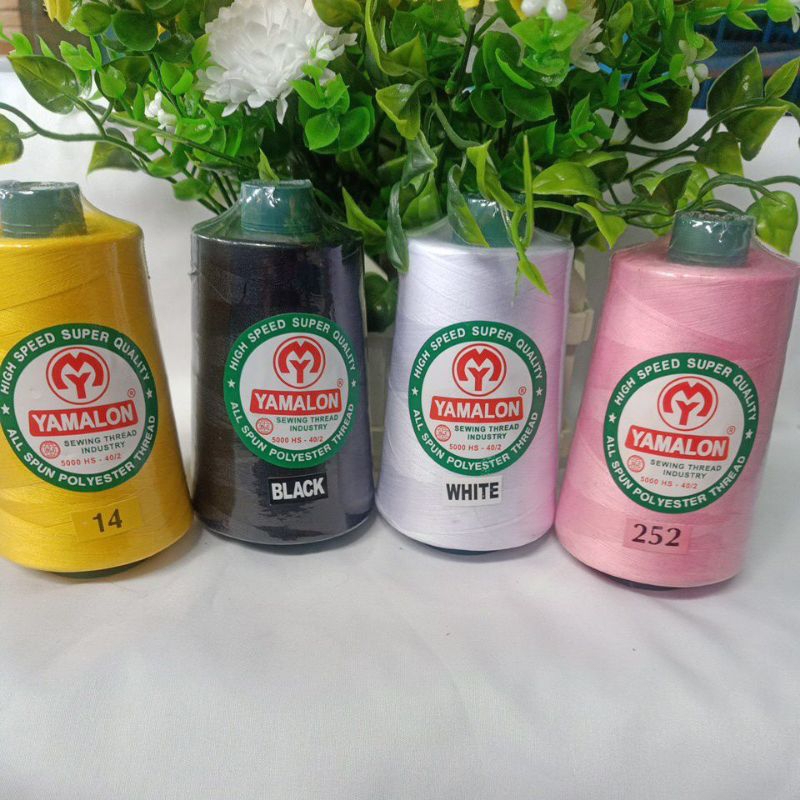 Jual Benang jahit besar 40/2 YAMALON (5000 Yd) | Shopee Indonesia