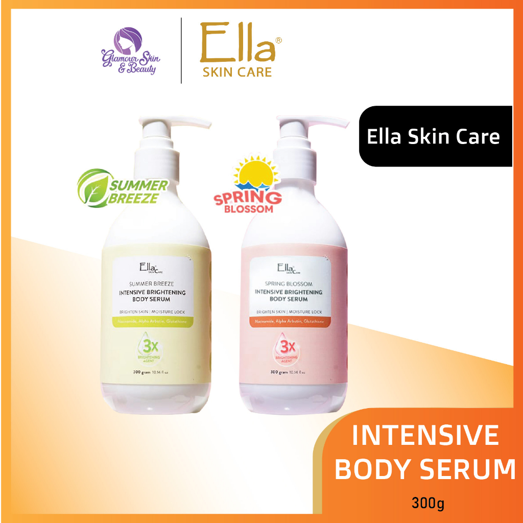 Jual Ella Skincare Spring Blossom & Summer Breeze Intensive Brightening ...