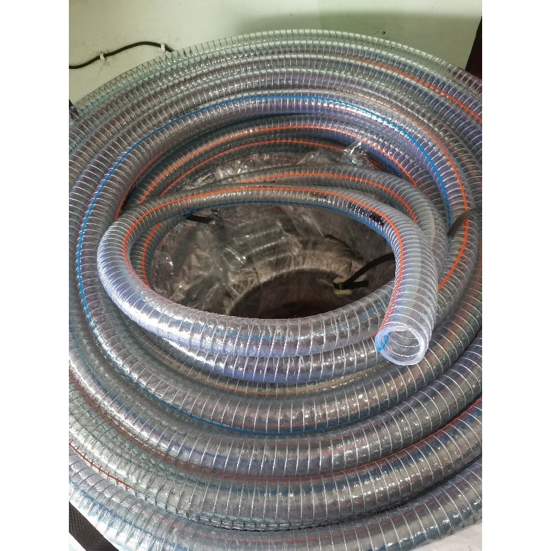 Jual selang kawat PVC 1.1/2" / PVC SPRING HOSE 1.1/2 INCH | Shopee ...