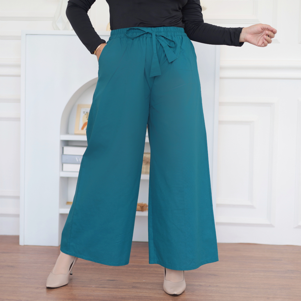 Jual Kulot jumbo premium XXL model LURUS bahan cigaret | Shopee Indonesia