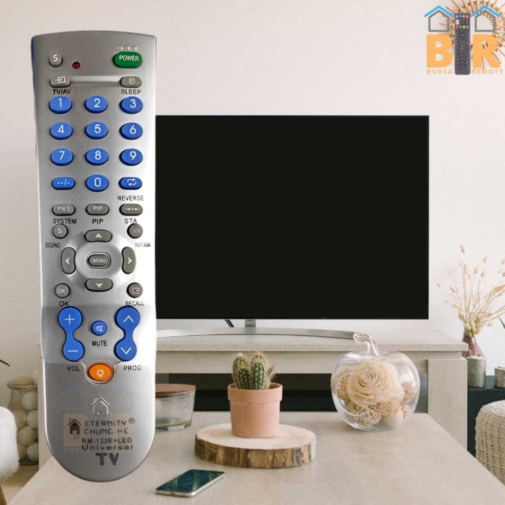 Jual REMOTE REMOT TV UNIVERSAL TABUNG CHUNGHE RM 133E+LED | Shopee Indonesia
