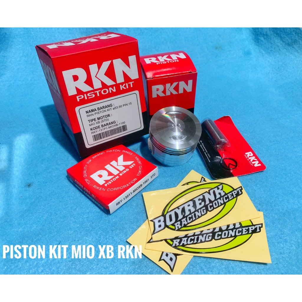 Jual PISTON KIT SEHER SEKER MIO XB 53.5 54 54.5 55 55.5 56 PIN 15 RKN ...