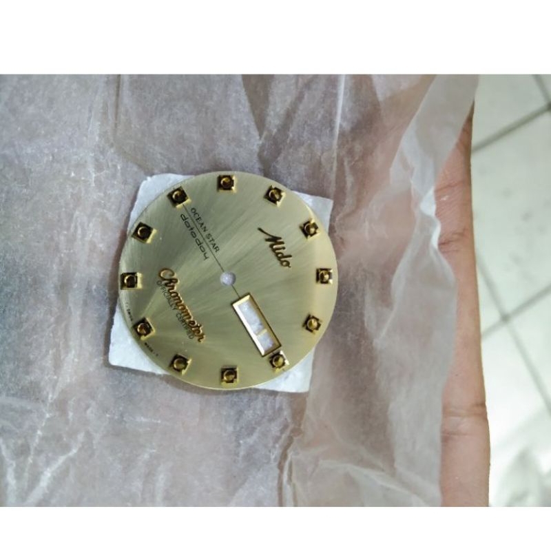 Jual PLAT JAM MIDO CHRONOMETER / PLAT DIAL JAM MIDO CHRONOMETER ...